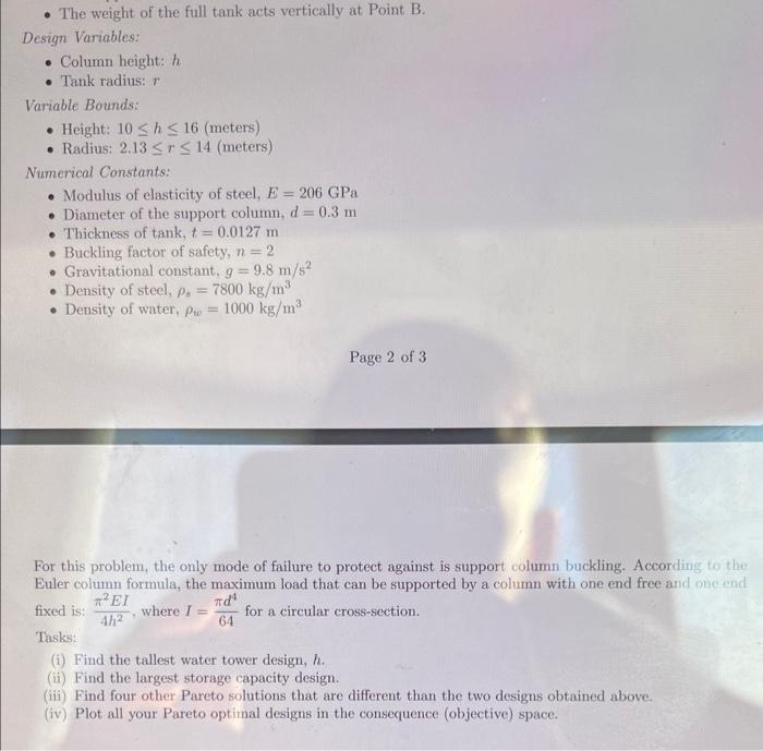 Problem 1 (3 points) For each part, determine whether | Chegg.com