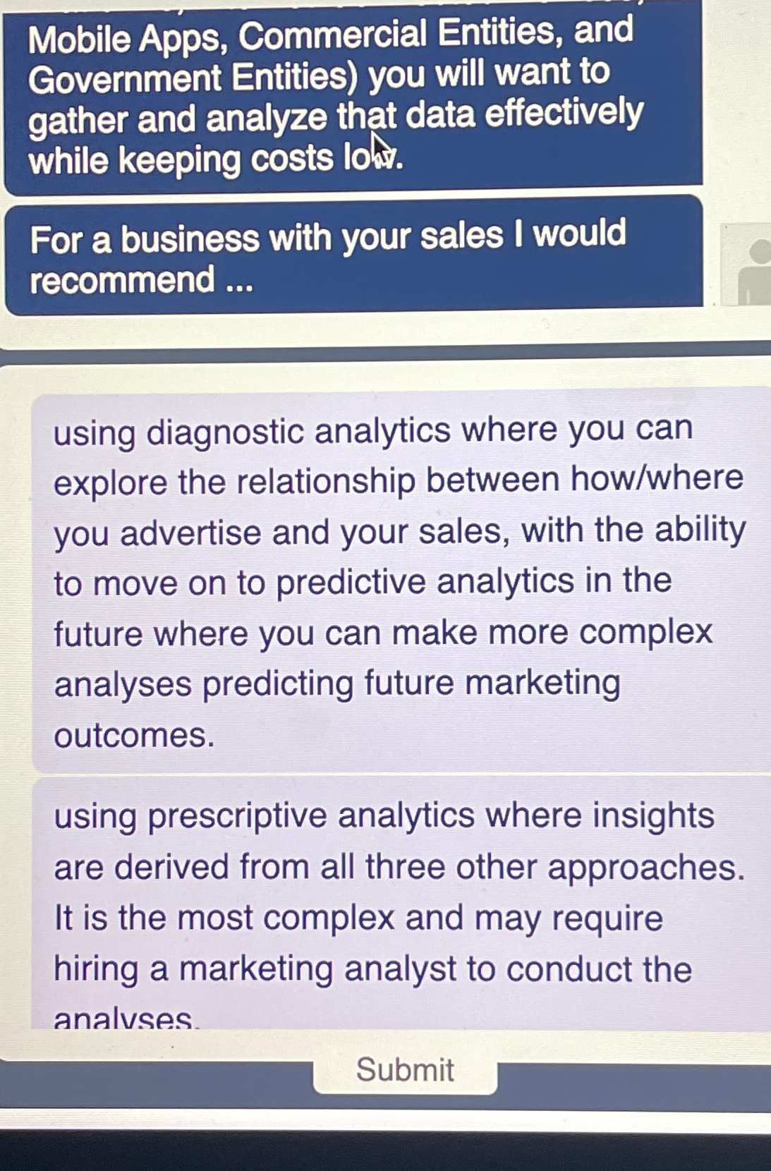 Solved Mobile Apps, Commercial Entities, and Government | Chegg.com