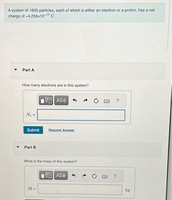 Solved A system of 1600 particles, each of which is either | Chegg.com