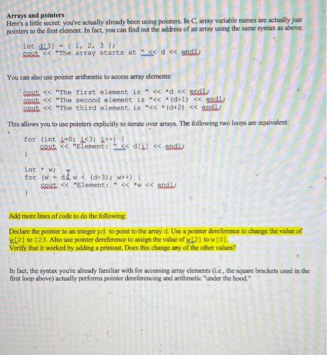 Solved Just 1 question that I have no idea how to do. | Chegg.com
