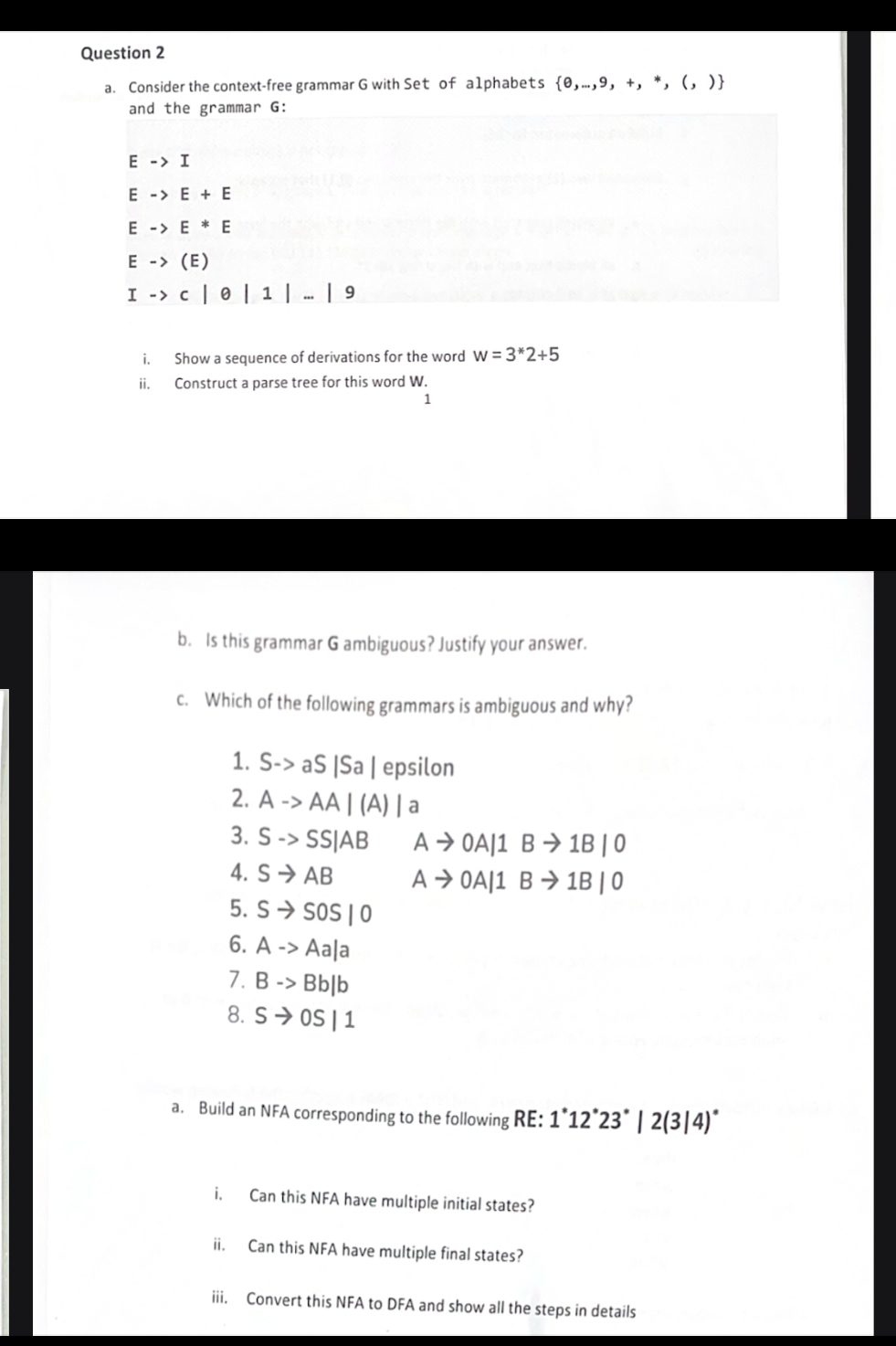 Solved kindly solve the question for university student | Chegg.com