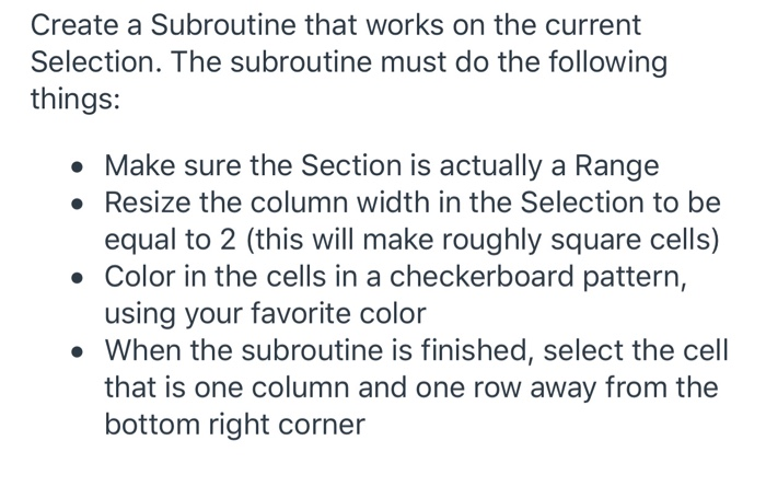 Solved Create A Subroutine That Works On The Current 7963