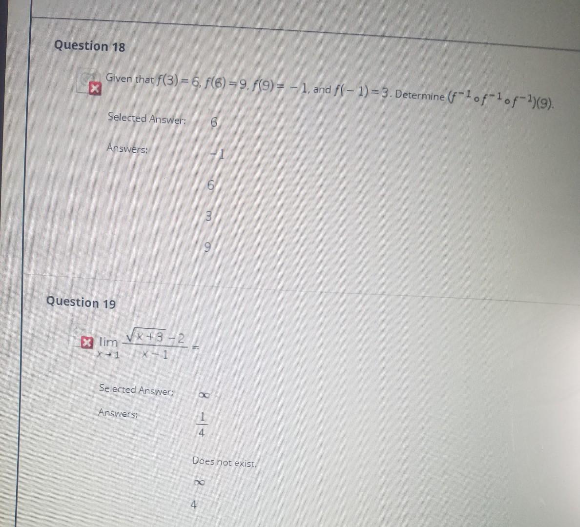Solved Question 49 Given that f(x)= -3e* – x4. Determine | Chegg.com