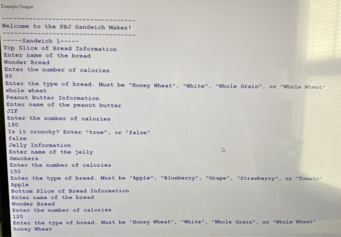 Solved Objective: Practice object-oriented principles by | Chegg.com