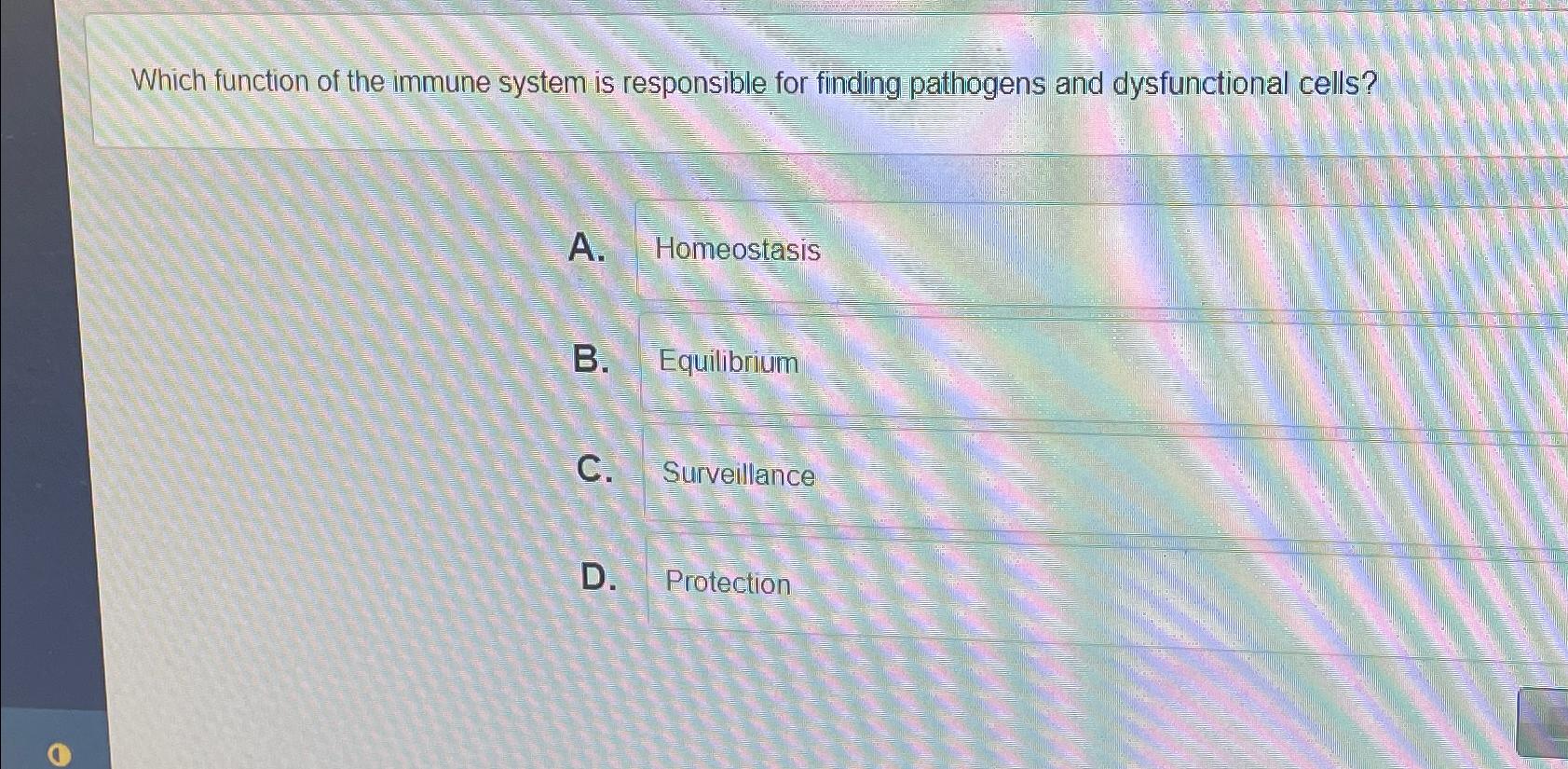 Solved Which function of the immune system is responsible | Chegg.com