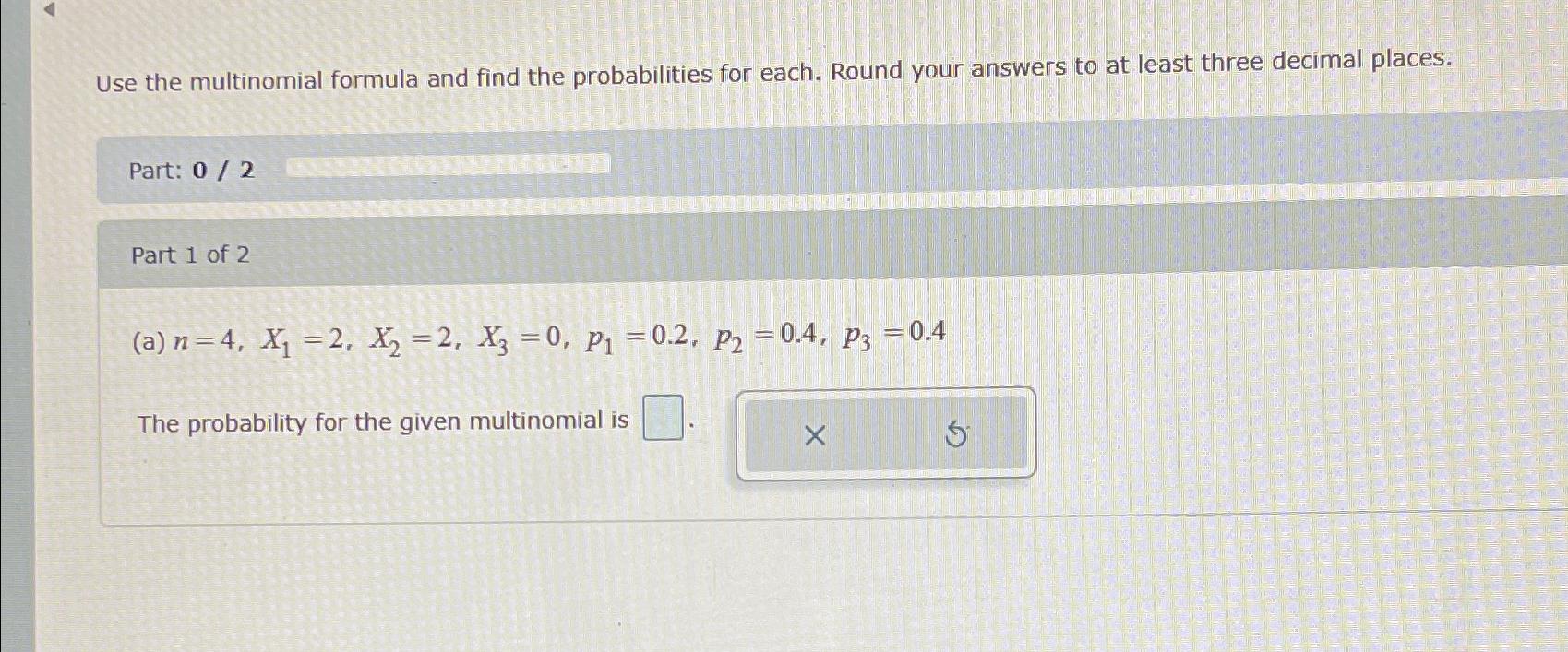 Solved Use the multinomial formula and find the | Chegg.com