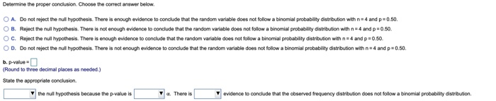 Solved Random Variable Frequency Consider the observed | Chegg.com