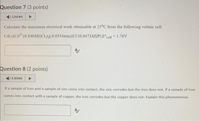Solved Calculate the maximum electrical work obtainable at | Chegg.com
