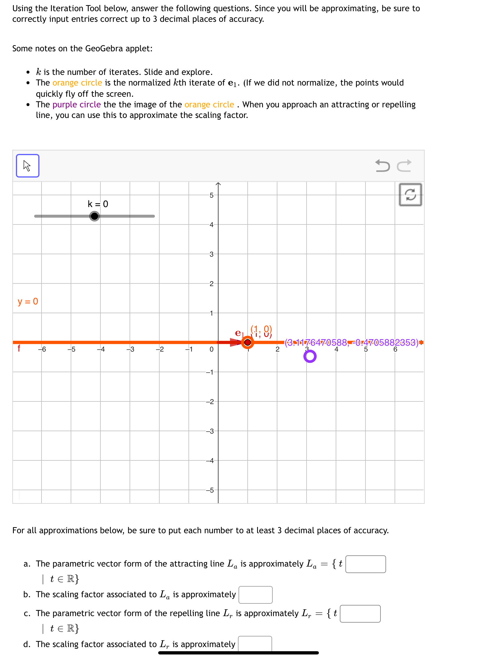 Solved Using the Iteration Tool below, answer the following | Chegg.com