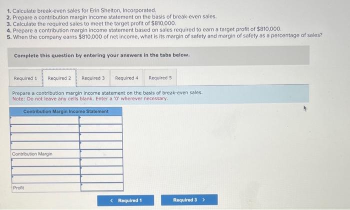 Solved E6-24 (Algo) Computing Target Profit, Preparing | Chegg.com