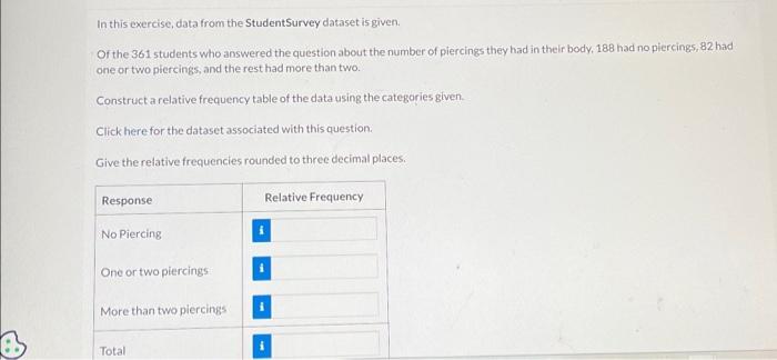 Solved Give the relevant proportion using correct notation. | Chegg.com