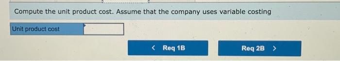 Solved Exercise 6-6 (Algo) Variable and Absorption Costing | Chegg.com