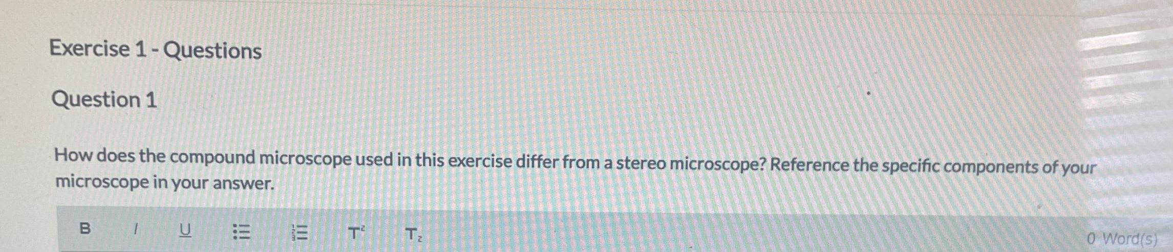 Solved Exercise 1 - QuestionsQuestion 1How does the | Chegg.com Solved Exercise 1 - QuestionsQuestion 1How does the | Chegg.com