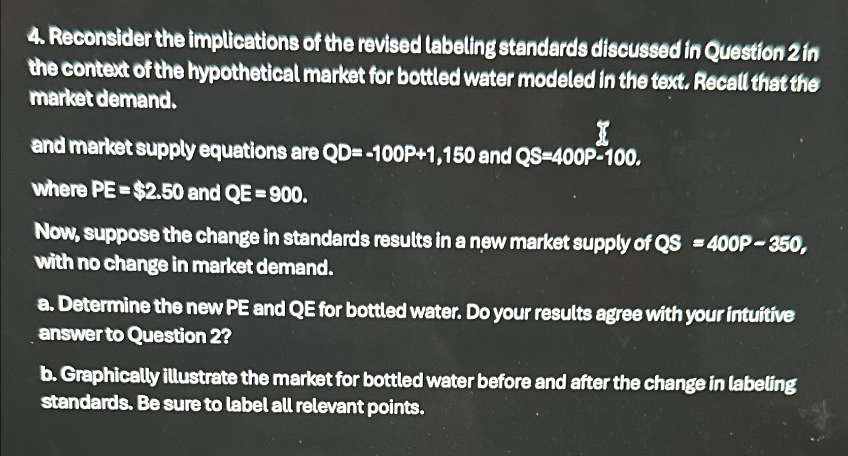 Solved Reconsider the implications of the revised labeling | Chegg.com
