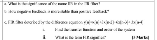 Solved For a DFT sequence X(K)=[4, -10] find 4-point IDFT | Chegg.com