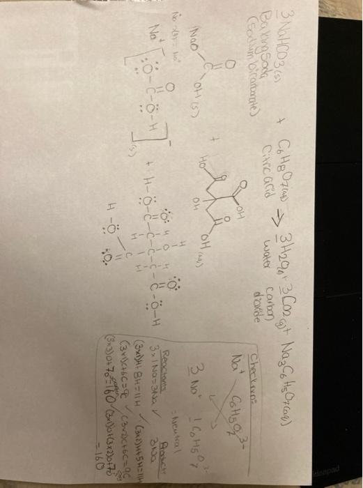 Nahco3 Lewis Structure