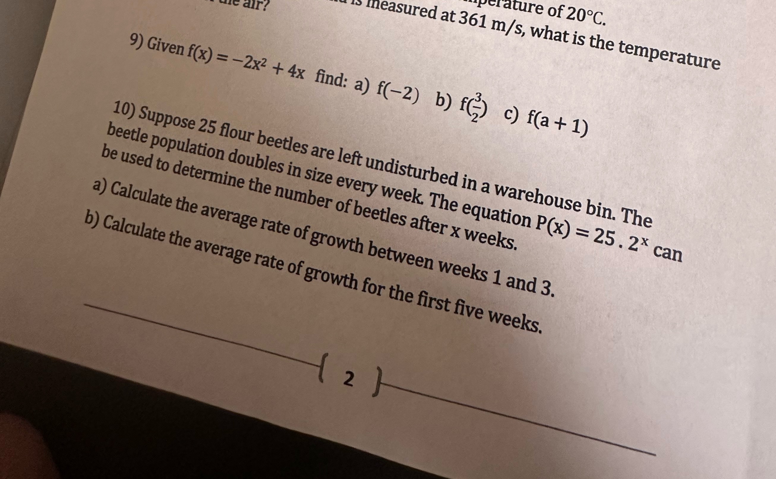 Solved f(x)=-2x2+4x ﻿find: a) f(-2)b) f(32)c) f(a+1)Suppose | Chegg.com