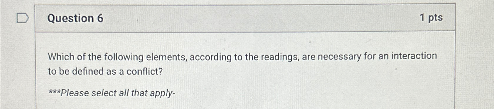 Solved Question 61 ﻿ptsWhich of the following elements, | Chegg.com