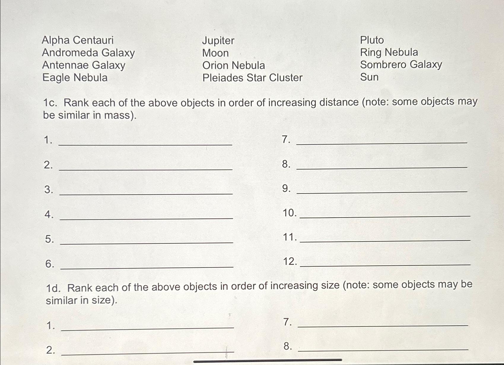 Solved Alpha CentauriAndromeda GalaxyAntennae GalaxyEagle | Chegg.com