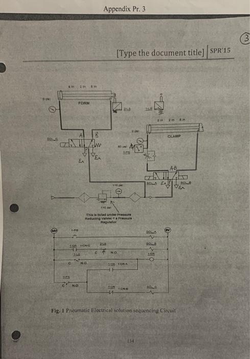 Shown is the circuit for a one cycle Clamp and Form | Chegg.com