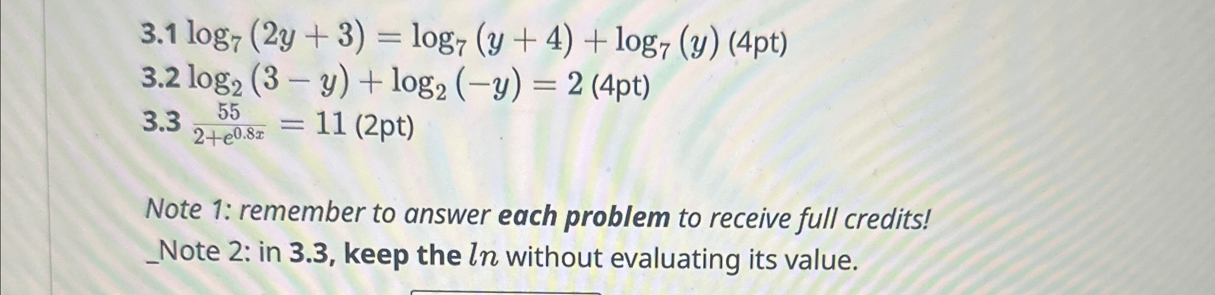 Solved Question | Chegg.com