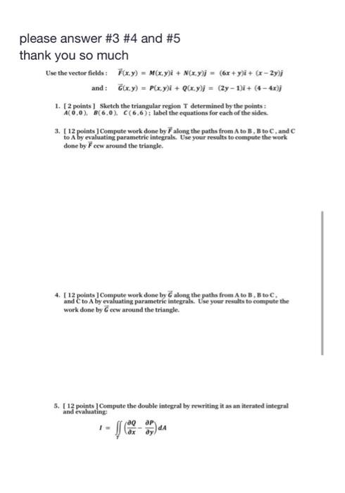 Solved please answer \#3 \#4 and \#5 thank you so much Use | Chegg.com