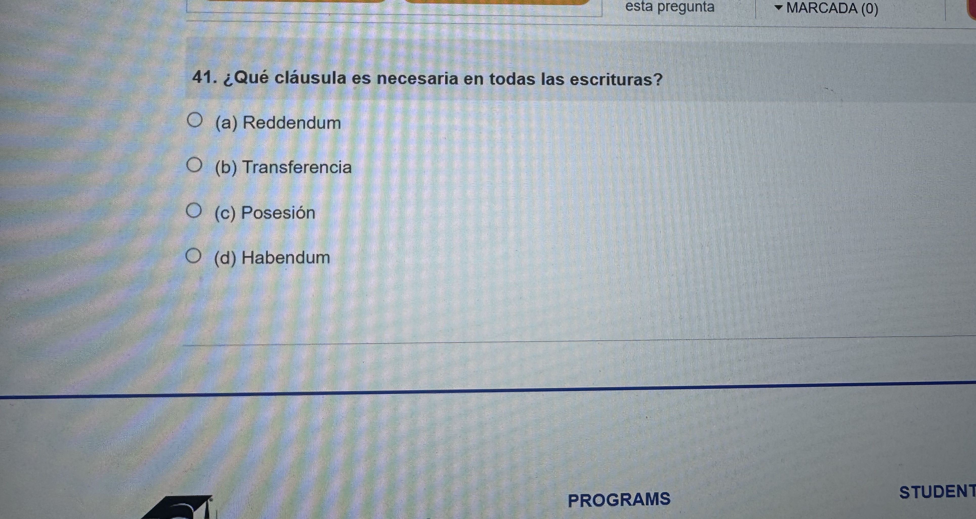 esta preguntaMARCADA (0)¿Qué ﻿cláusula es necesaria | Chegg.com