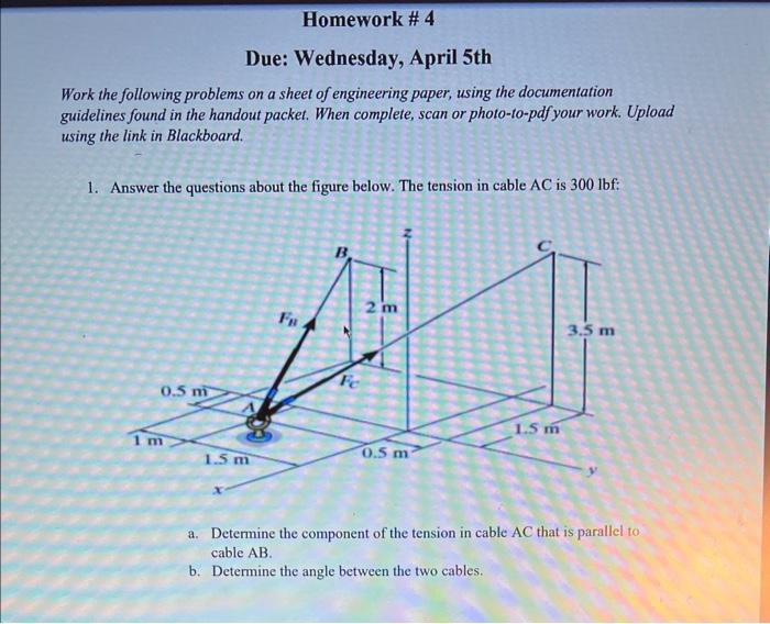 Solved Work the following problems on a sheet of engineering | Chegg.com