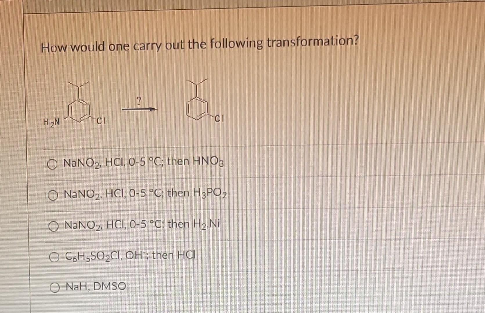 Solved How would one carry out the following transformation? | Chegg.com