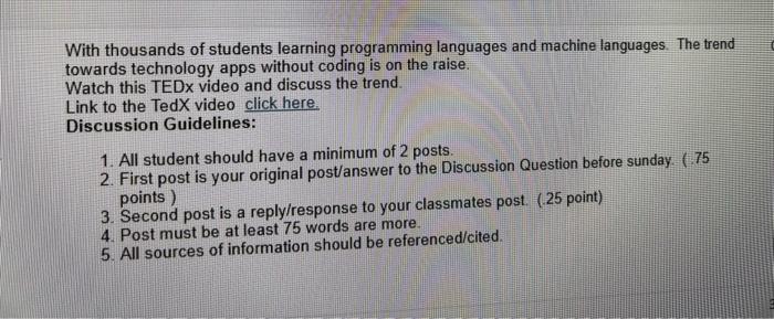 Solved With thousands of students learning programming | Chegg.com
