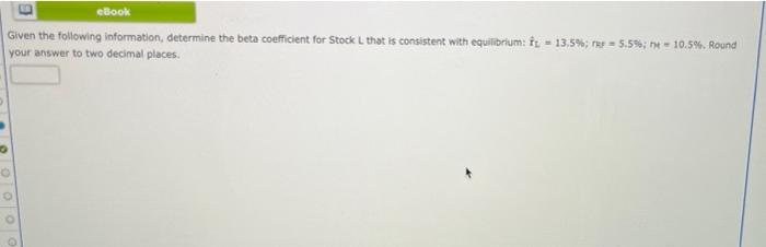 Solved cBook Given the following information, determine the | Chegg.com