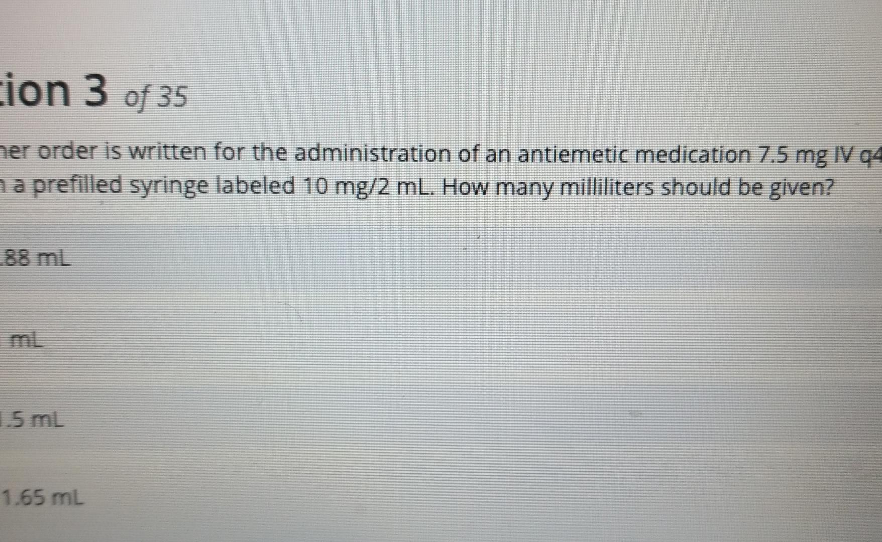 Solved stion 3 of 35 oner order is written for the | Chegg.com