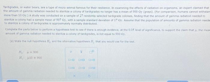 Solved Step 2: Select one-tailed or two-tailed. One-tailed | Chegg.com