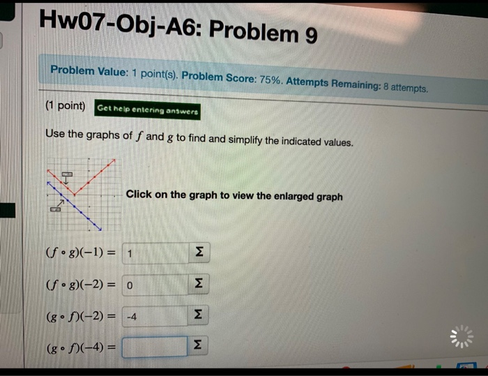 Solved Hw07 Obj A6 Problem 9 Problem Value 1 Points