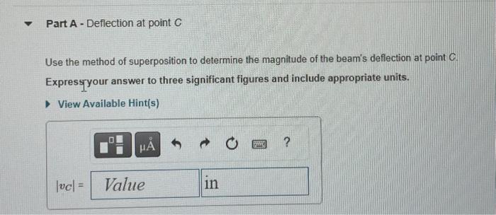 Solved Learning Goal: To determine the deflection and slope | Chegg.com