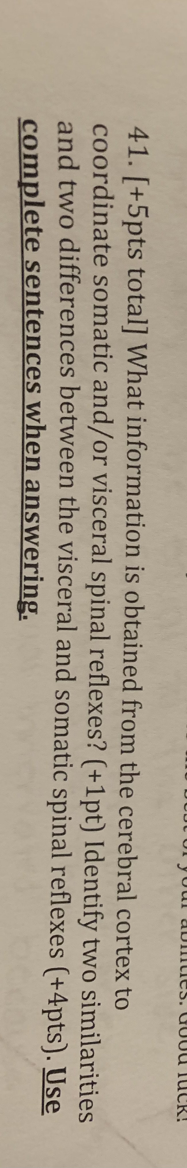 Solved What information is obtained from the cerebral cortex | Chegg.com