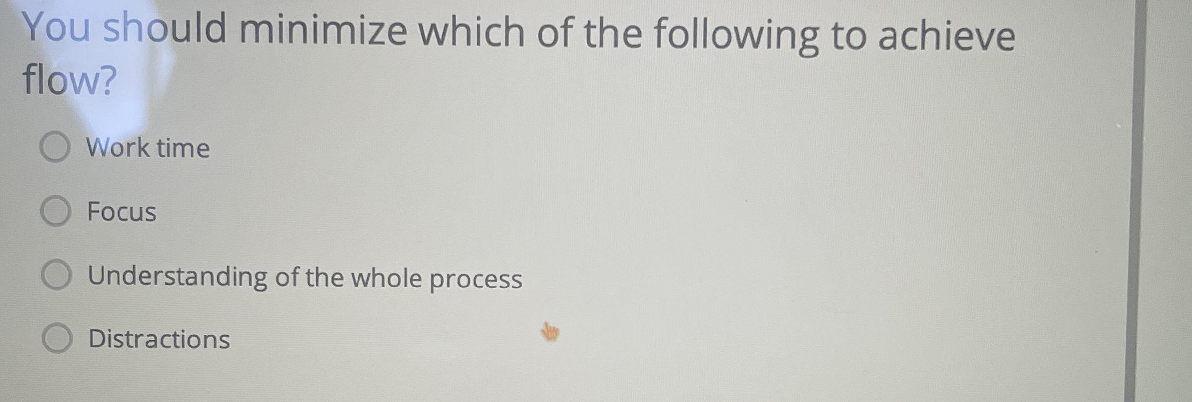 Solved You should minimize which of the following to achieve | Chegg.com
