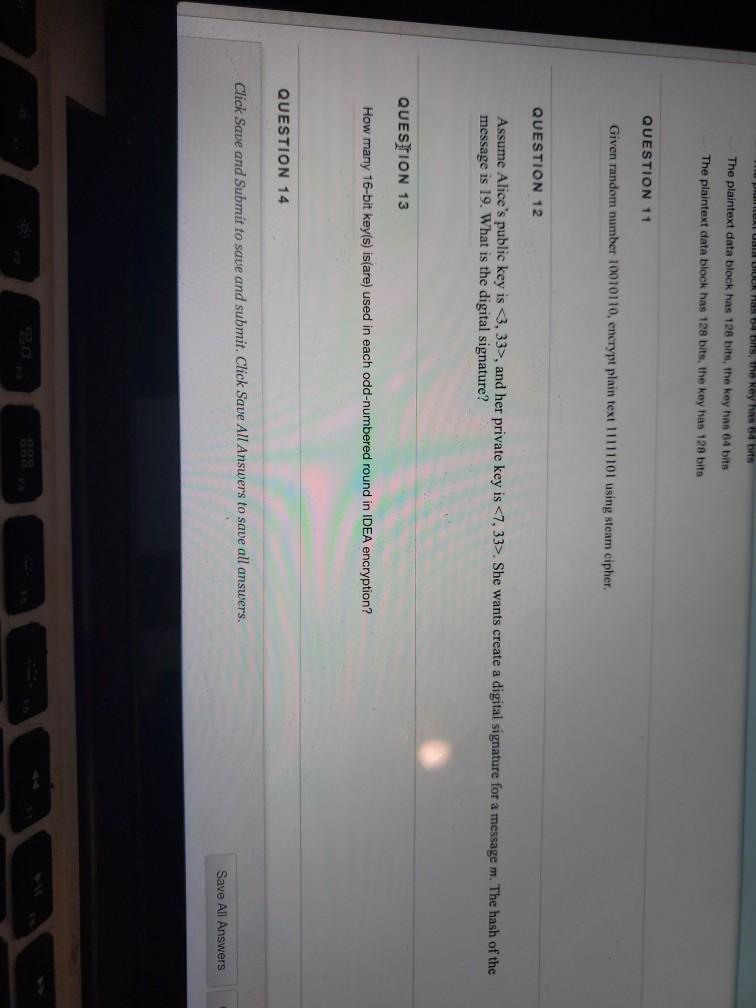 Solved pium UMA LIUKAS , The key has 64 bit The plaintext | Chegg.com