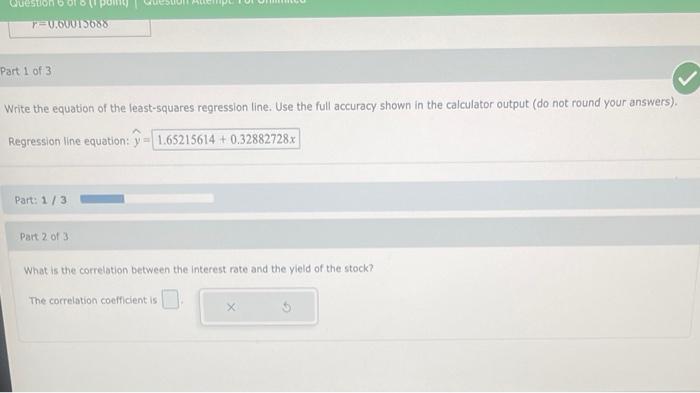 Solved Interpreting technology: The following display from | Chegg.com