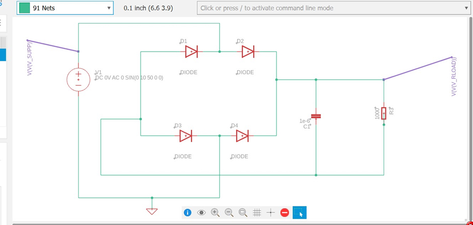 1/Simulate the circuit for a value in the load | Chegg.com