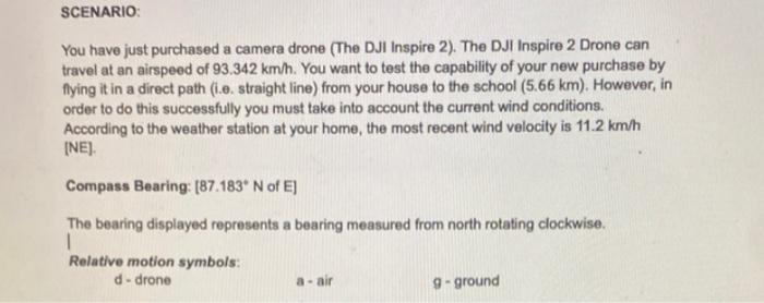 Draw a fully labelled vector diagram that represents | Chegg.com