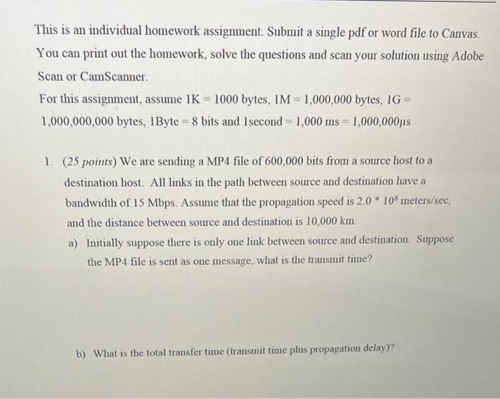 Solved This is an individual homework assignment. Submit a | Chegg.com