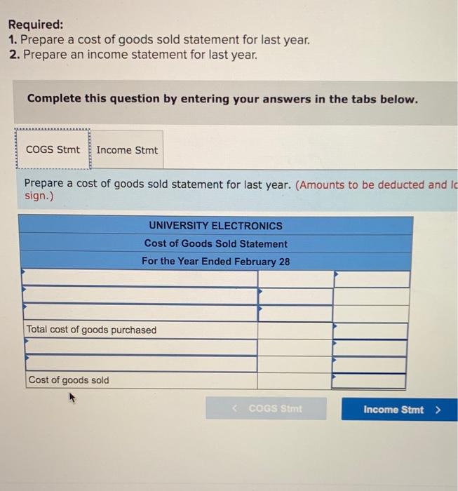 Solved Saved Exercise 2-46 (Algo) Prepare Statements for a | Chegg.com