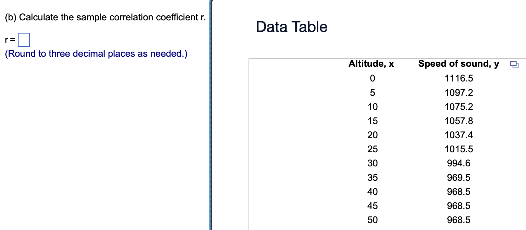 Solved (b) ﻿Calculate the sample correlation coefficient | Chegg.com