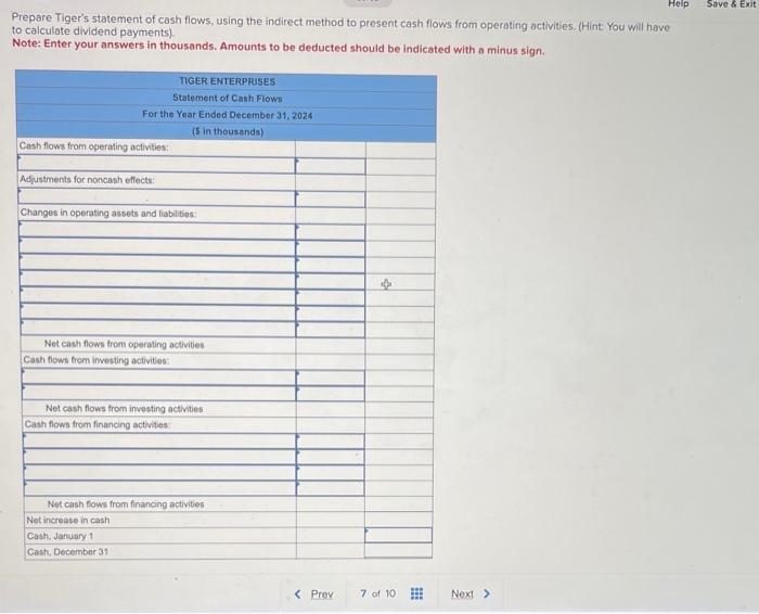 Solved Exercise 4-20 (Algo) Statement of cash flows; | Chegg.com
