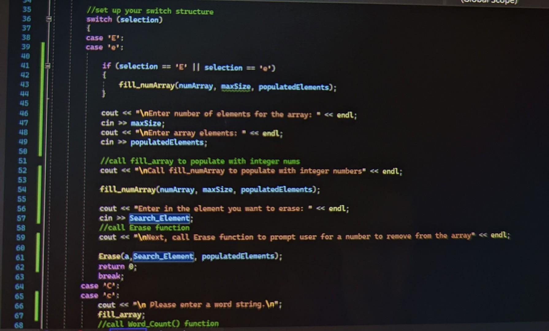 B// Unit-5_Sample_code.cpp : This file contains the | Chegg.com