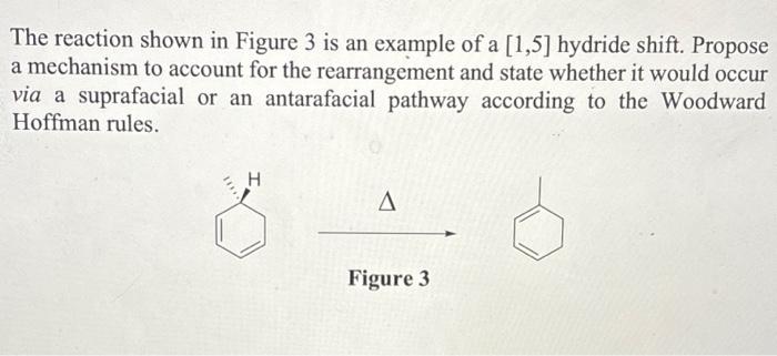 Solved The reaction shown in Figure 3 is an example of a | Chegg.com