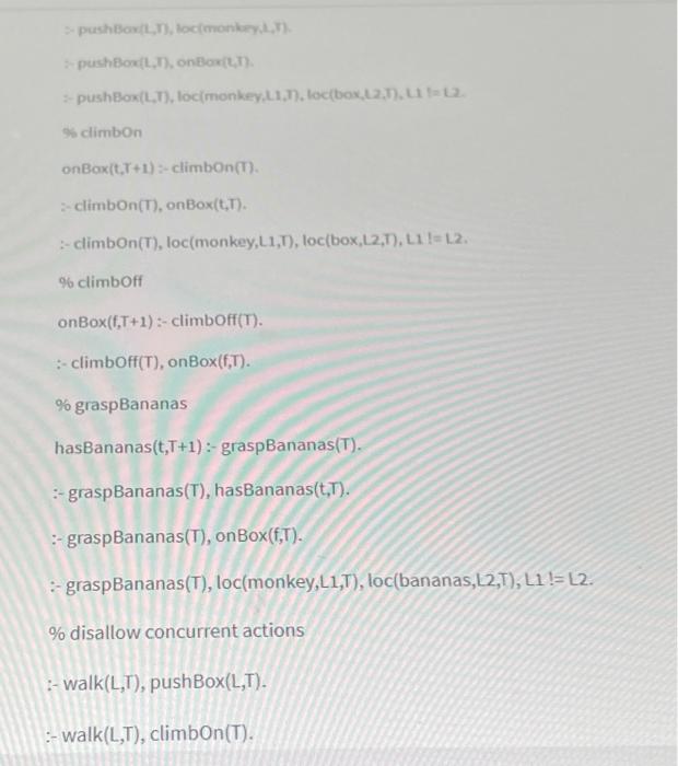 Solved 8. Consider the following Clingo program for the | Chegg.com