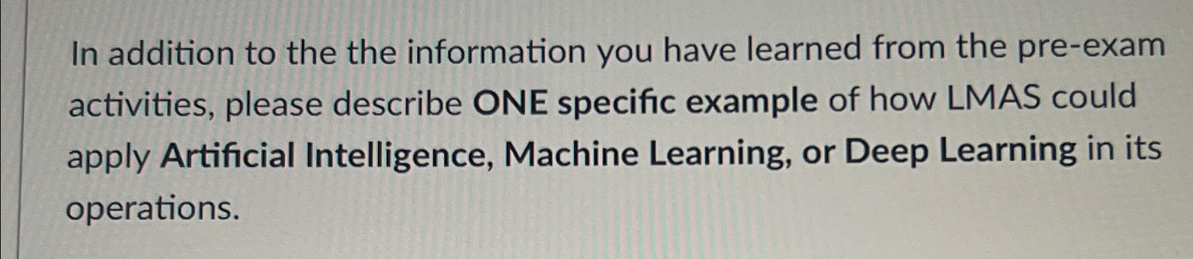 Solved In addition to the the information you have learned | Chegg.com