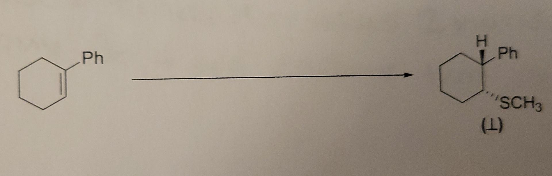 Solved H Ph LP 'SCH3 (1) | Chegg.com